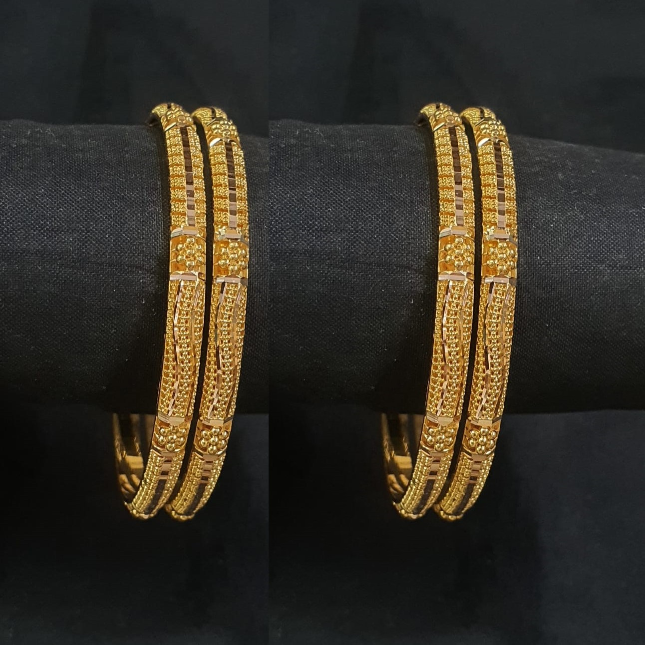Buy 21K & 22K Gold Bangles Designs with Price in Pakistan 2026 | Carat ...